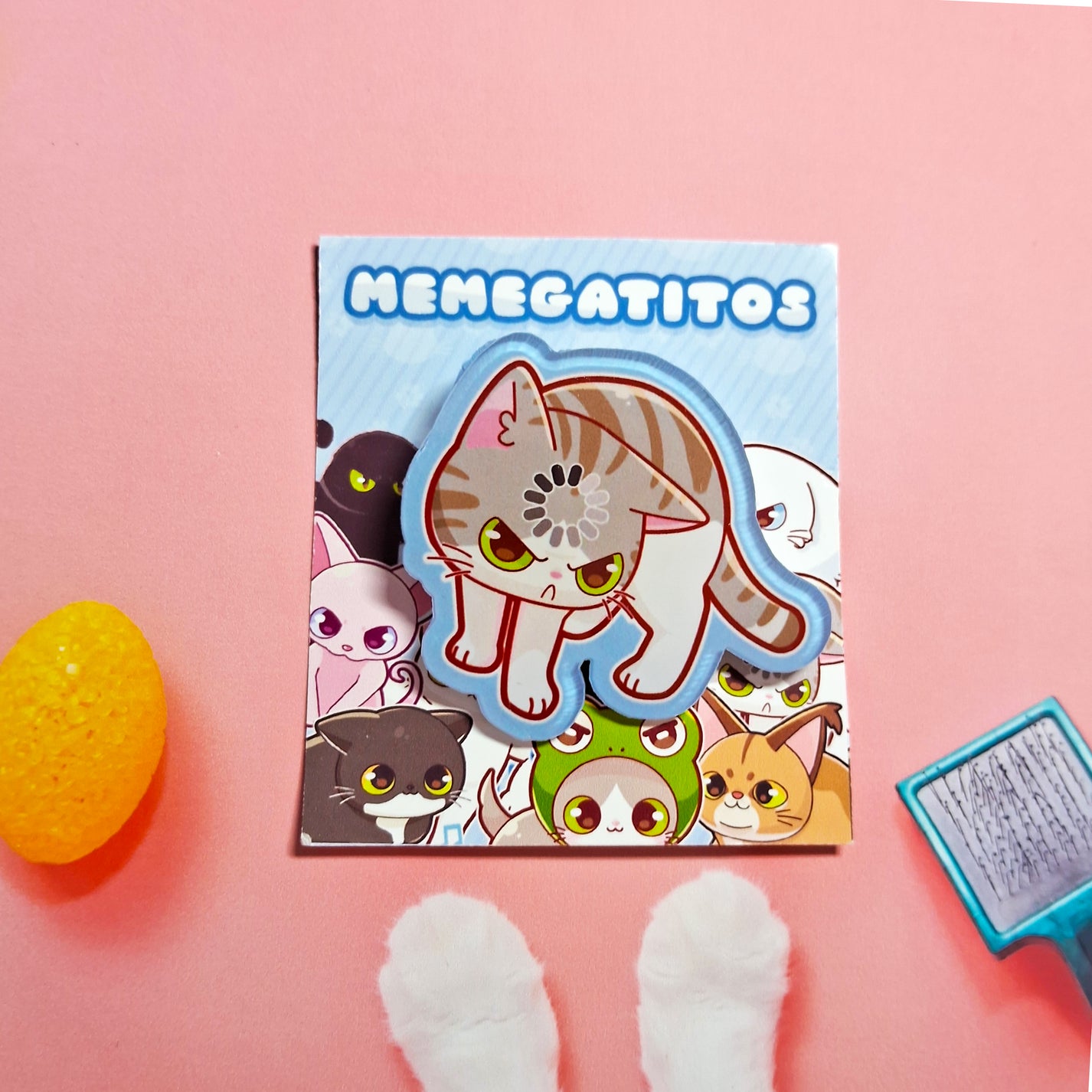 Prendedor Gato Cargando – TODOGATO